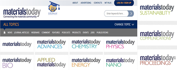 معرفی ژورنال Materials Today و کنفرانس ها و وب سایت MaterialsToday